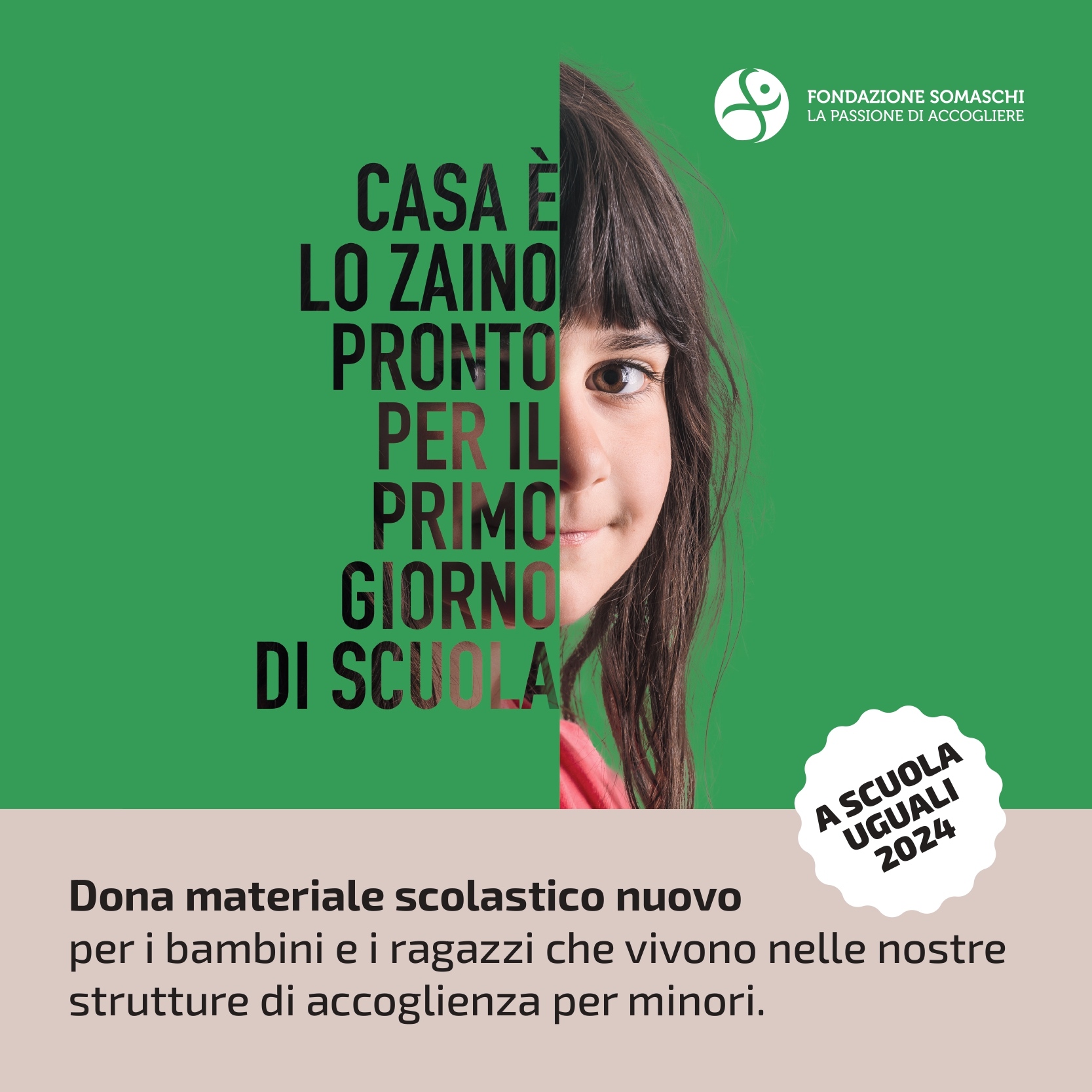 A Scuola Uguali Edizione 2024 | Fondazione Somaschi Onlus A Scuola Uguali Edizione 2024 | Fondazione Somaschi Onlus